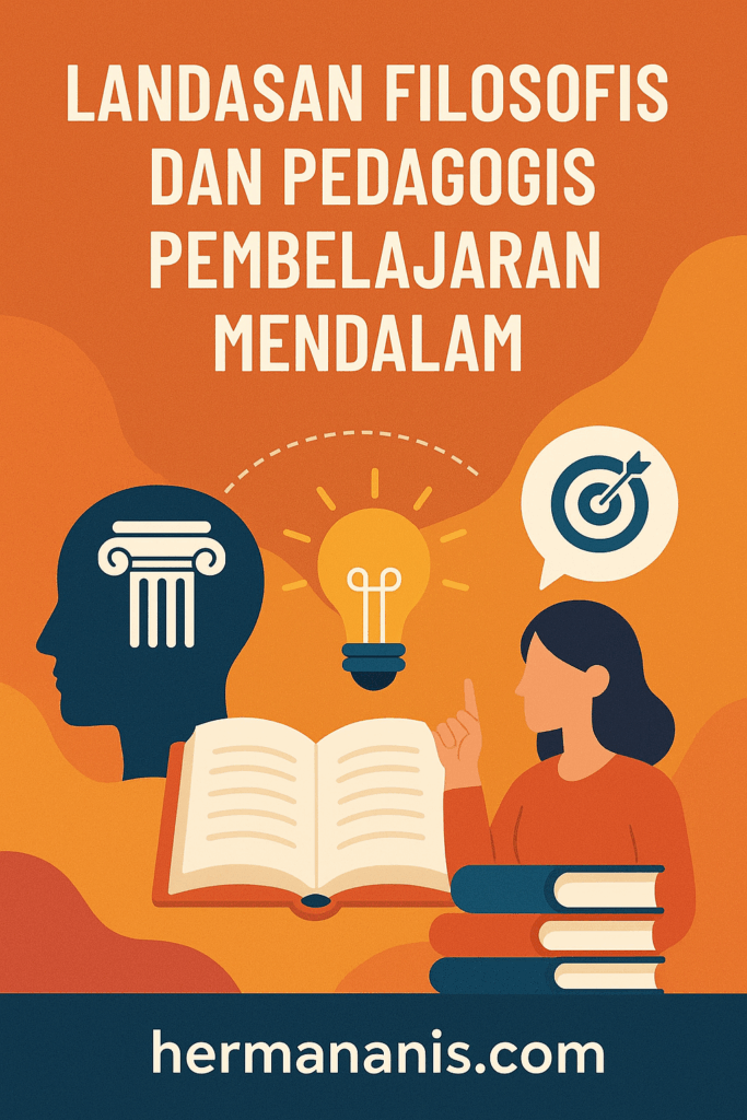 Landasan Filosofis dan Pedagogis Pembelajaran Mendalam