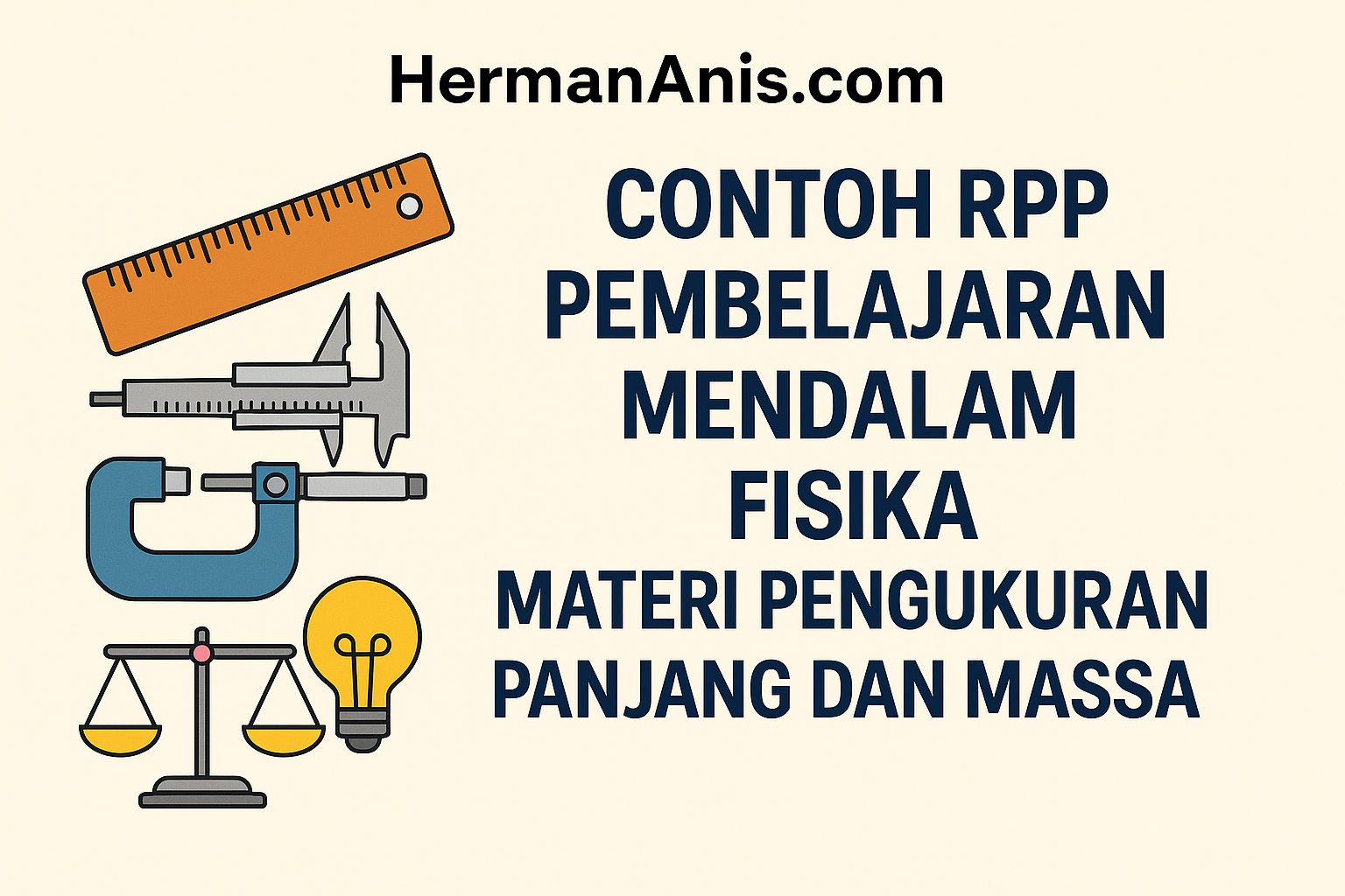 Contoh RPP Pembelajaran Mendalam Fisika Materi Pengukuran